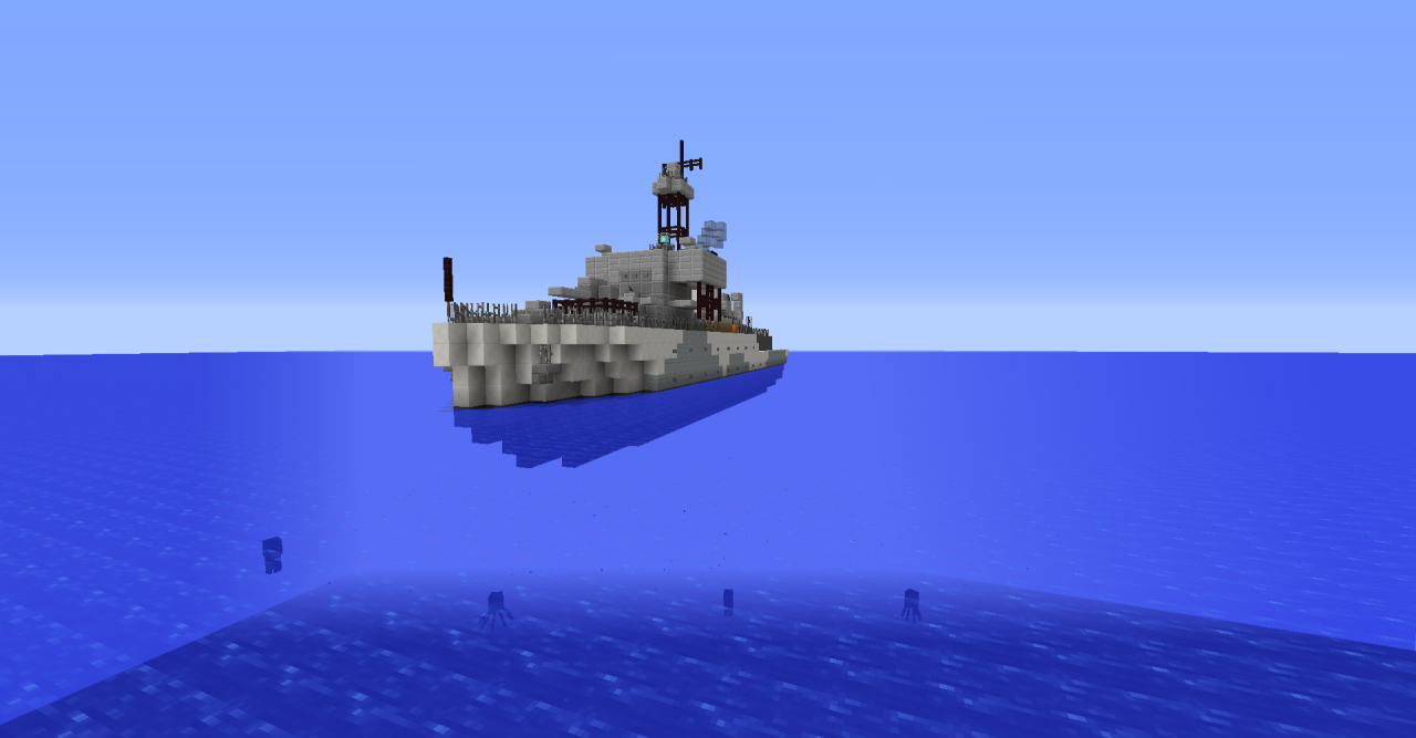Castle Class Corvette Minecraft Map
