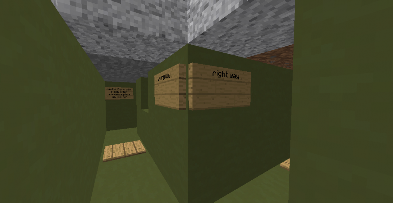 cave escape Minecraft Map