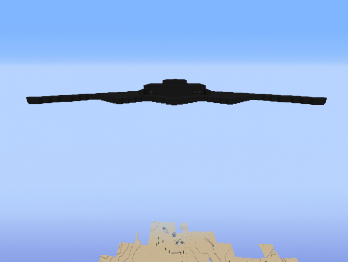 Northrop Grumman B-2 Spirit Minecraft Map