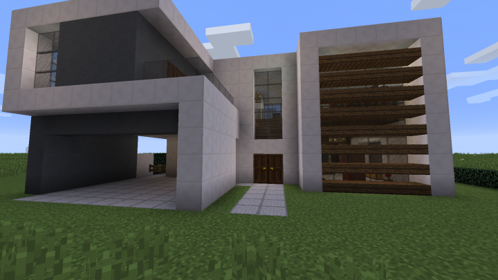 Small Modern house Minecraft Map