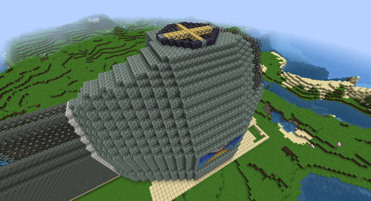 Burning Heart Cathedral Minecraft Map