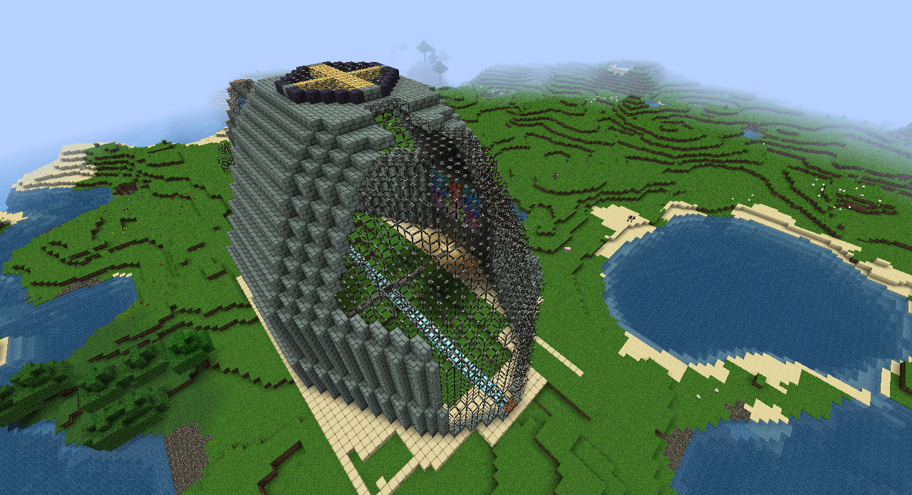 Burning Heart Cathedral Minecraft Map