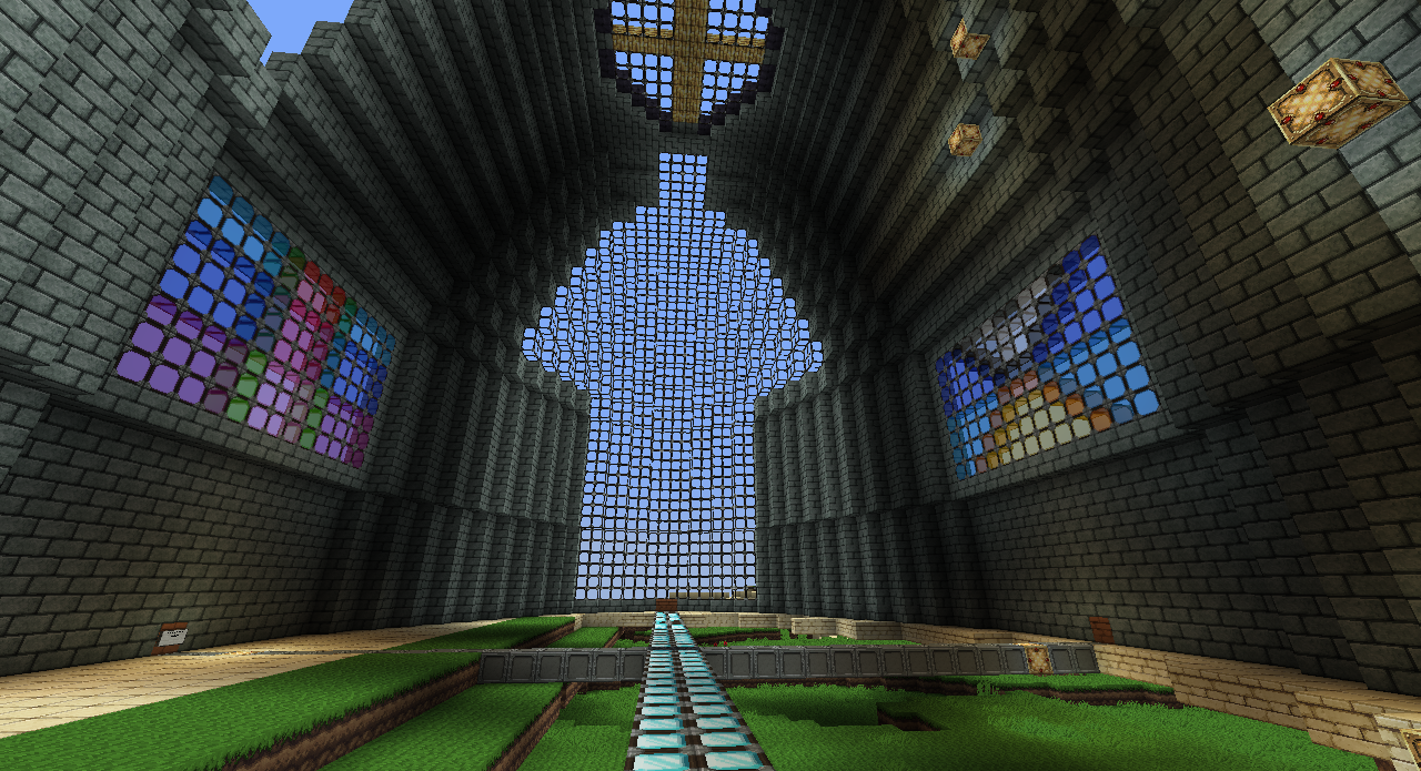 Burning Heart Cathedral Minecraft Map