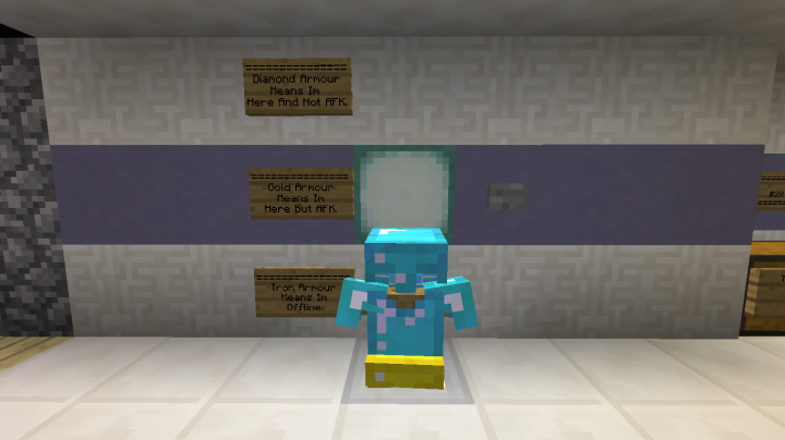 Armour Switcher (Medium Level of RedStone) Minecraft Map