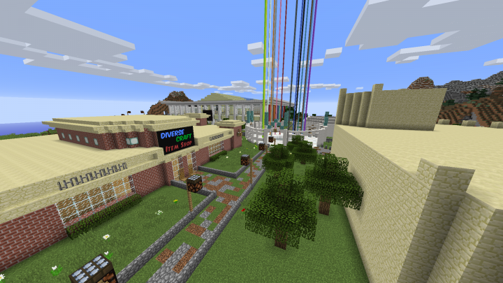 Diverse Craft Free-build Server Minecraft Server
