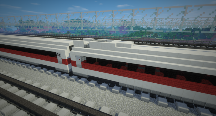 Deutsche Bahn ICE 3 EMU Minecraft Map