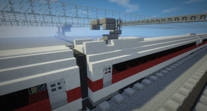 Deutsche Bahn ICE 3 EMU Minecraft Map