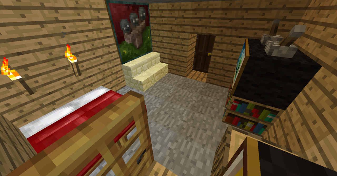 Find the BUTTON Map Minecraft Map