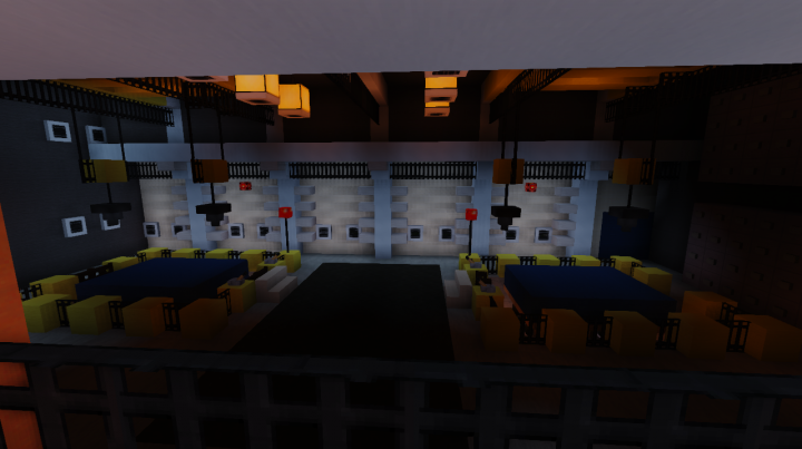 Hopper Hall - Earthquake Simulation Lab Minecraft Map