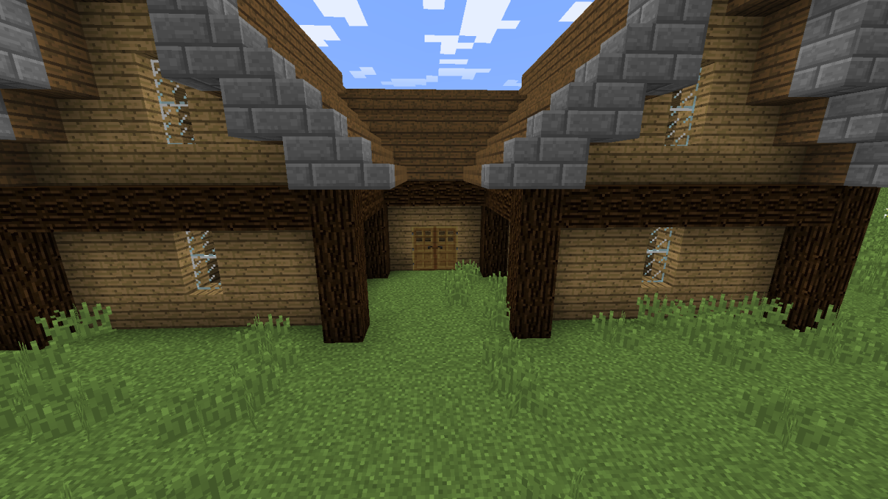 Two Story House Minecraft Map