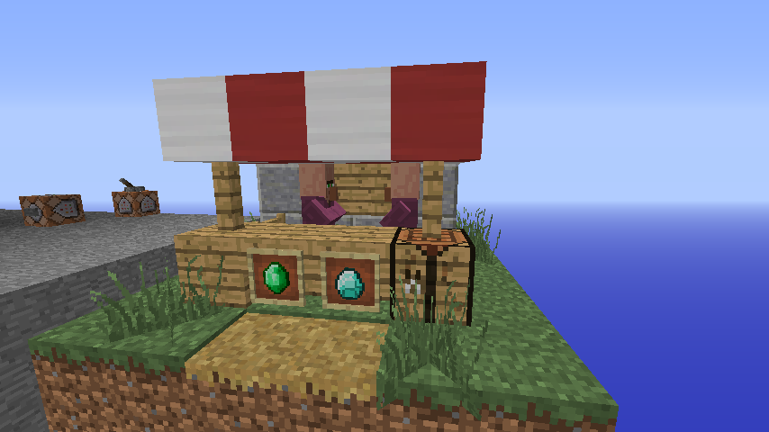 3 Awesome Villager In One Command Minecraft Map