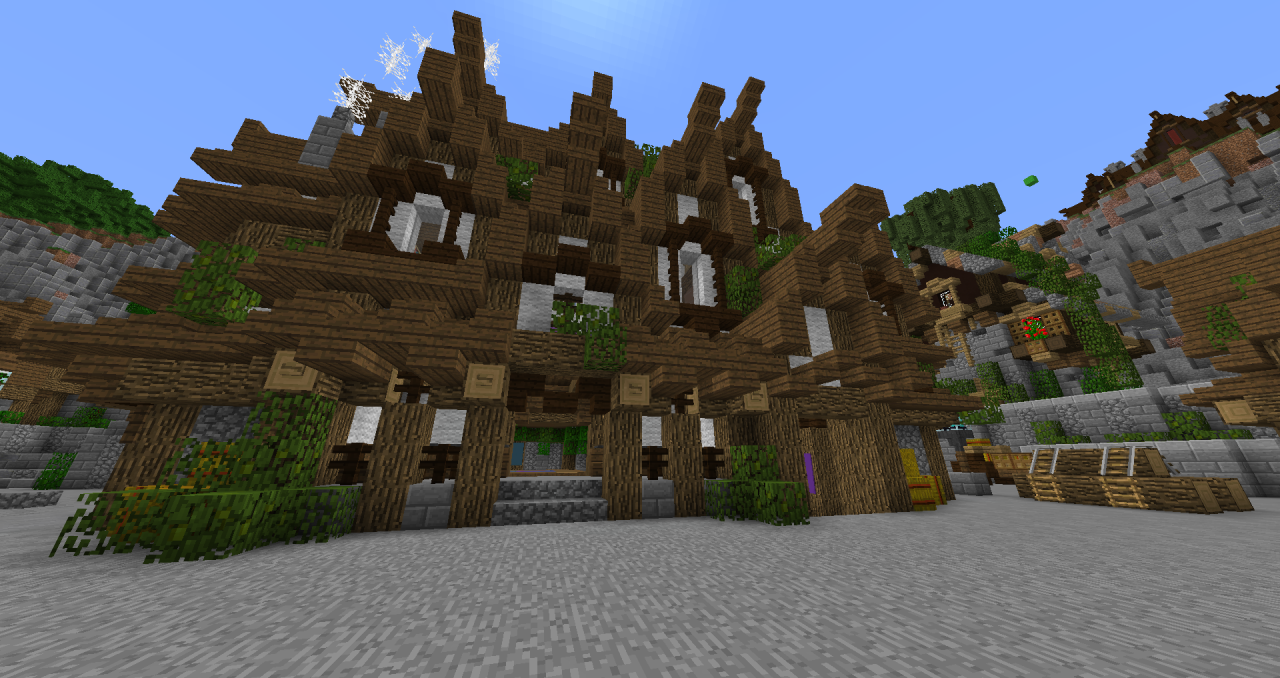 Medieval City for the server Acquisition Craft Minecraft Map