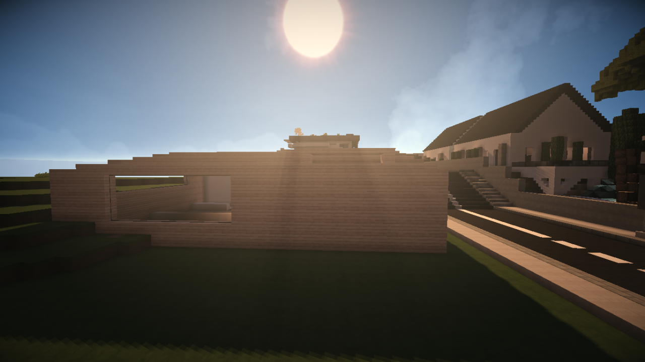 Modern House Under Construction! Minecraft Map