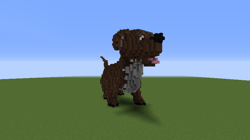 Minecraft Organics: Giant Dog Minecraft Map