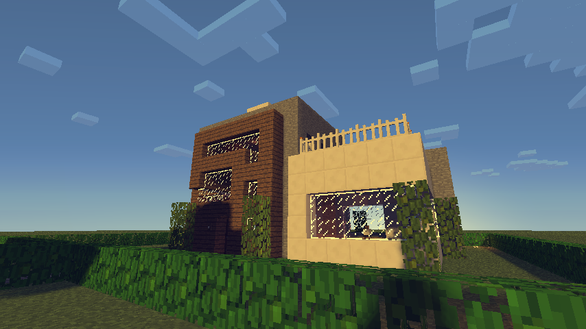 Small Modern House (requires MrCrayfish Furniture Mod) Minecraft Map