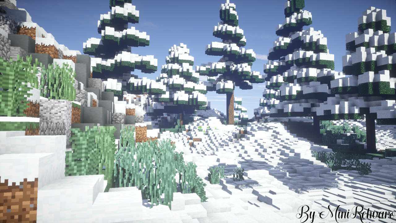 Snowed Forest Minecraft Map