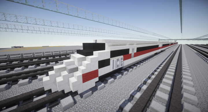 Deutsche Bahn ICE 3 EMU Minecraft Project