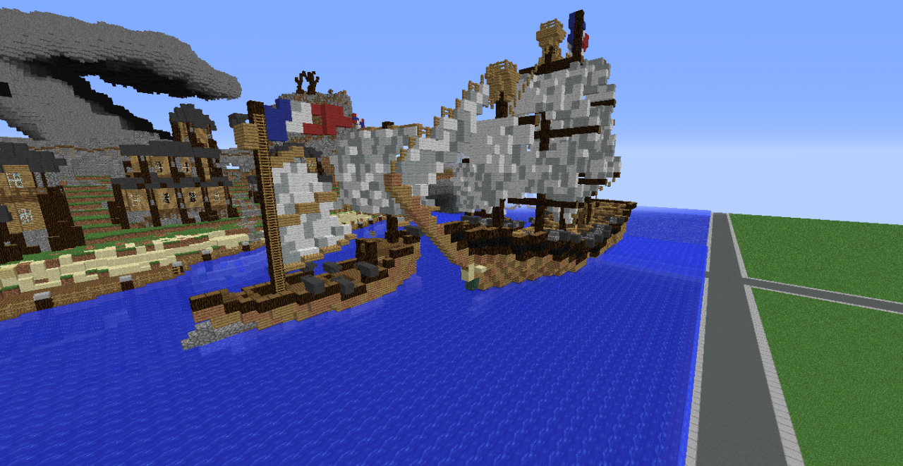 French Boats Minecraft Map
