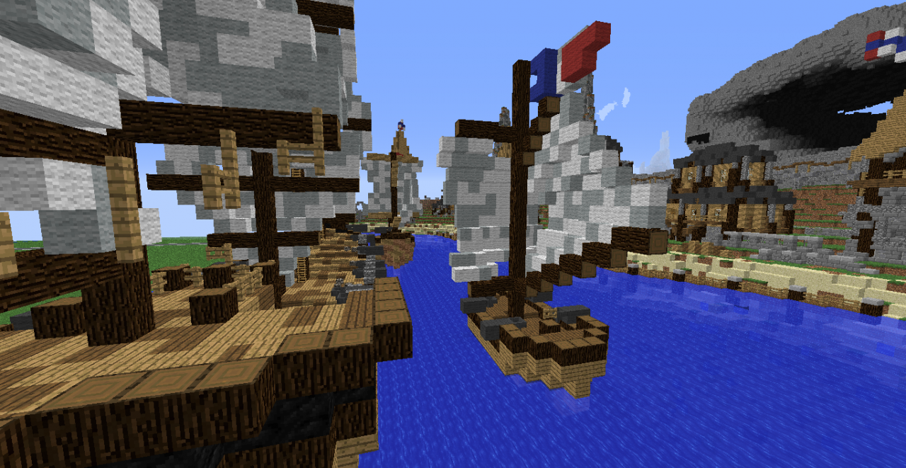 French Boats Minecraft Map