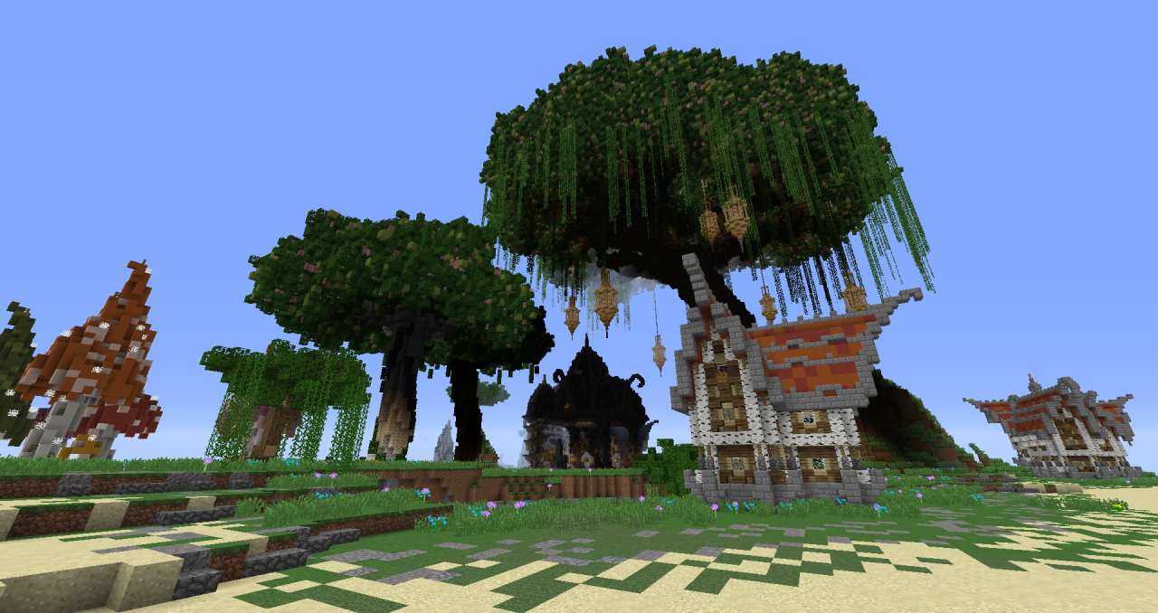 Epic Hardcore PVP Fantasy MAP Minecraft Map