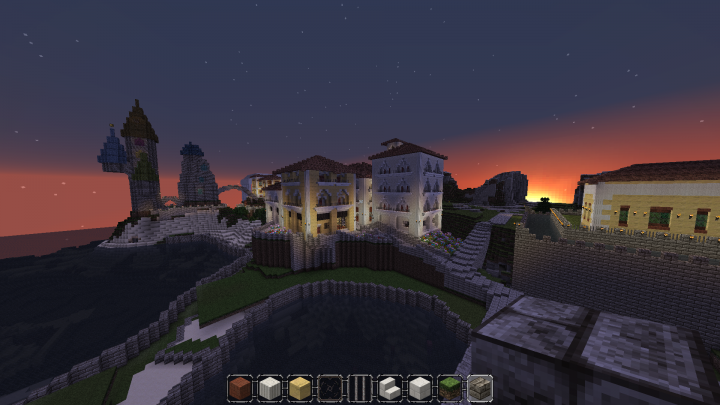 a building server Minecraft Server