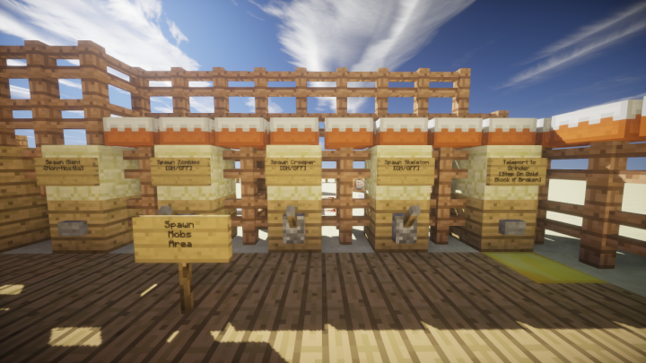 -=V=-'s Mob Grinder/Kill Room Minecraft Map