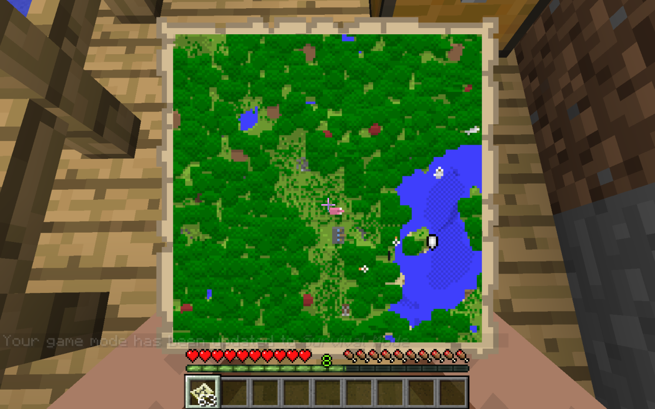 Border survival Minecraft Map