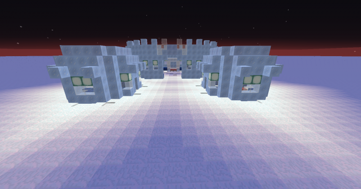 Small Ice village Minecraft Map
