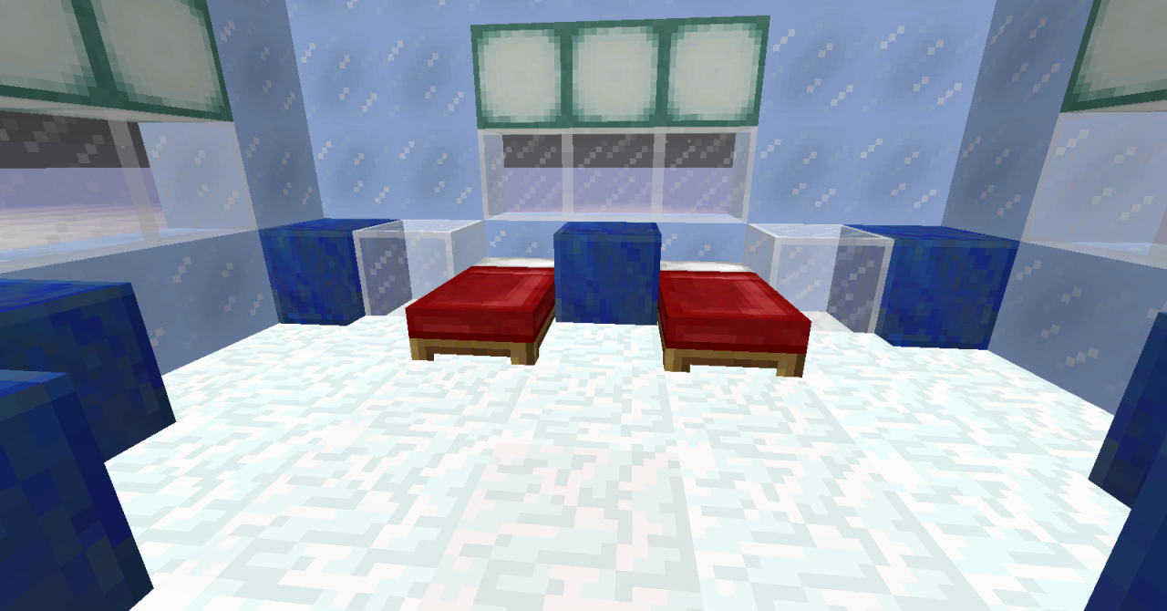 Small Ice village Minecraft Map