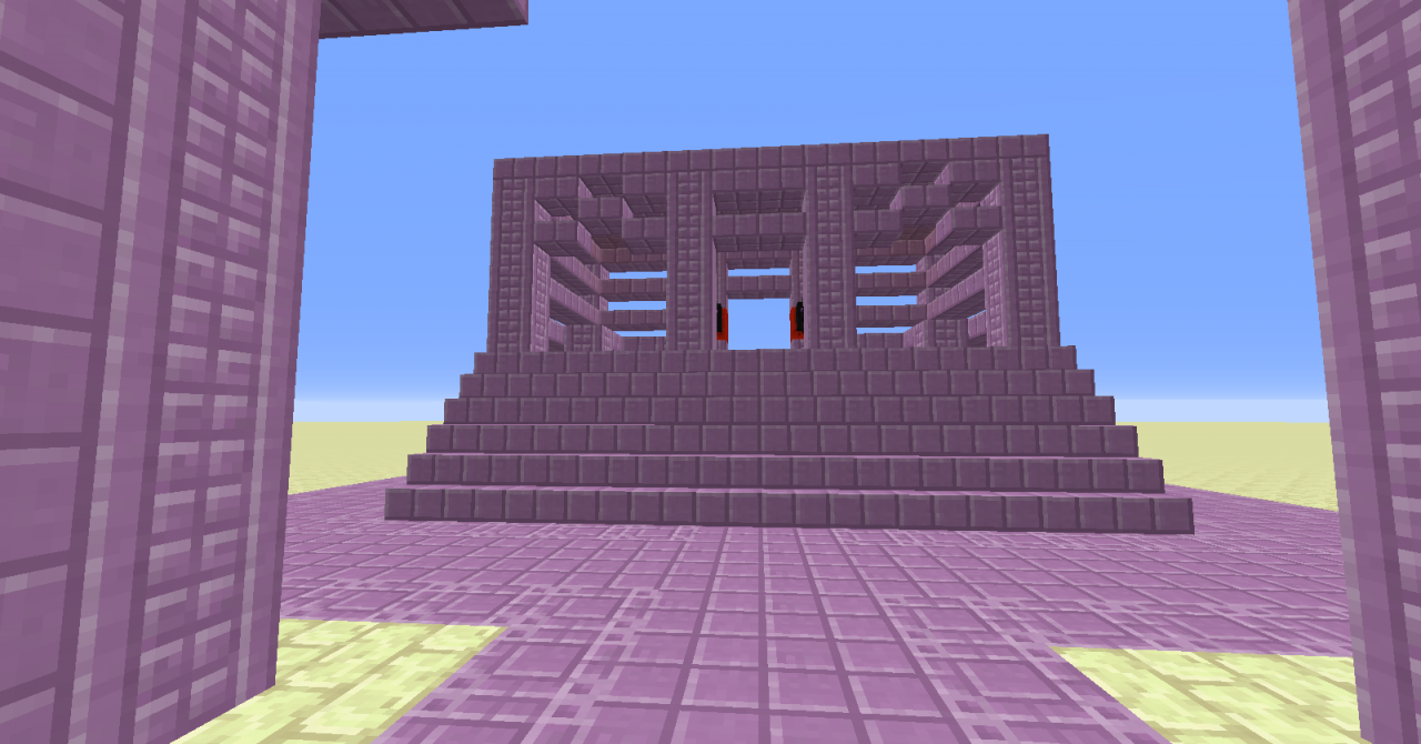 Purpur town Minecraft Map