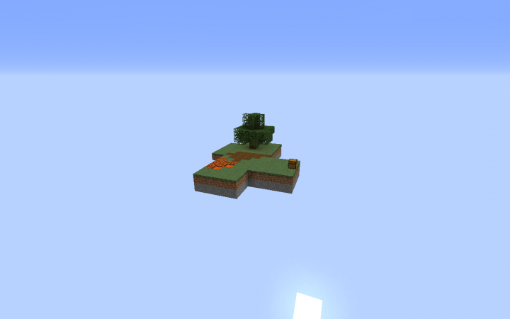 The new Skyblock Minecraft Map