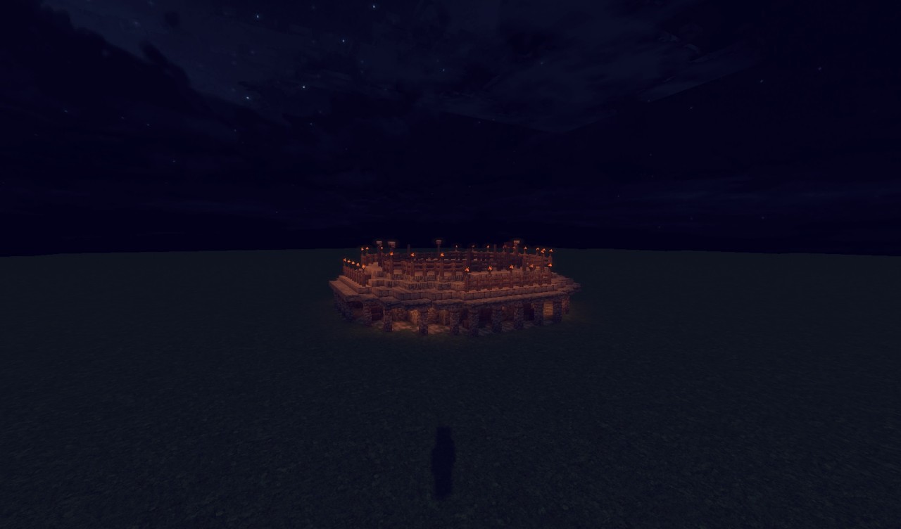 Small Medieval Arena Minecraft Map