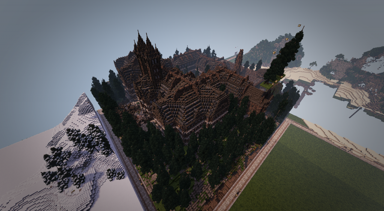 Outlast Asylum DAYTIME Minecraft Map