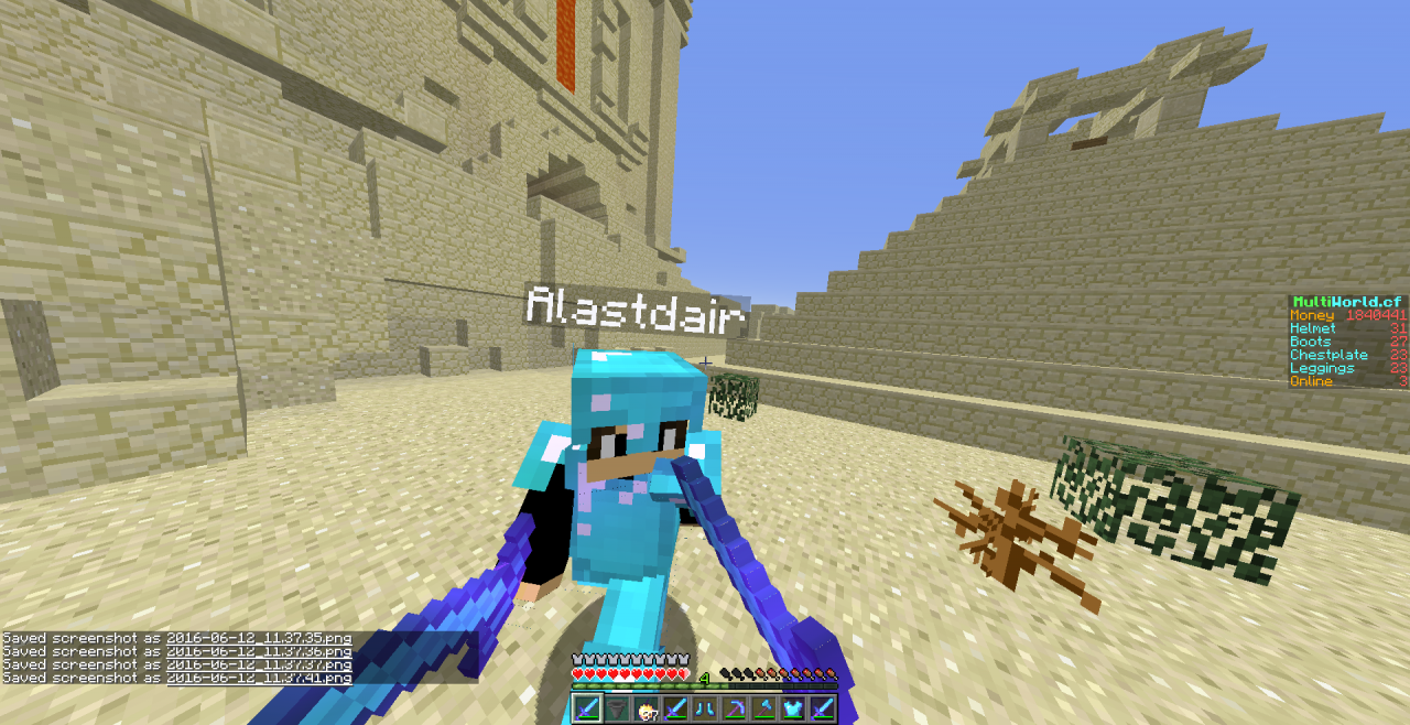 MultiWorld Minecraft Server