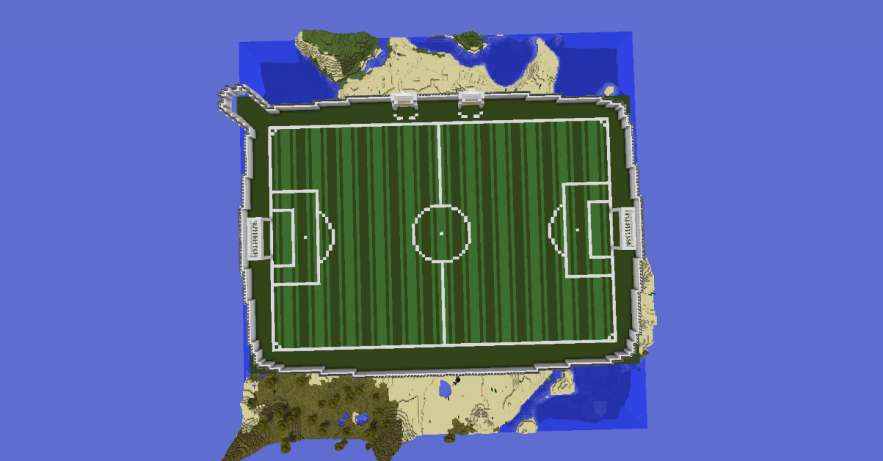 Soccer Stadium [WiP] Minecraft Map