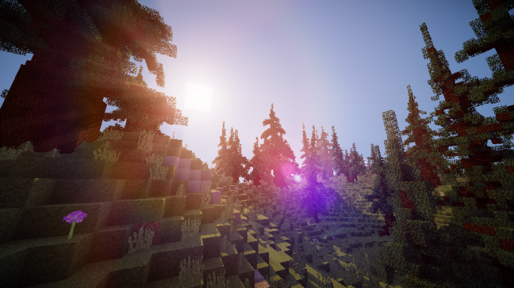 Free Snow Forest Custom Terrain With DOWLOAD! Minecraft Map