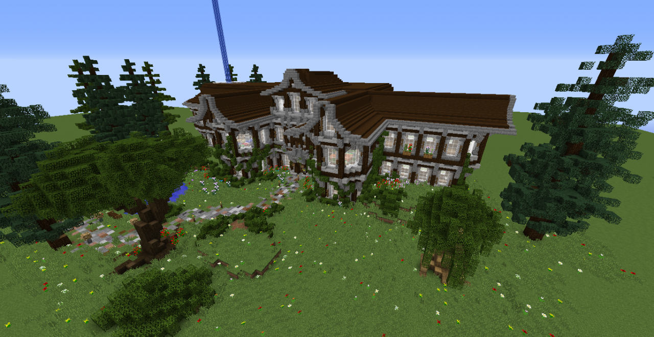 Big Medieval House Minecraft Map