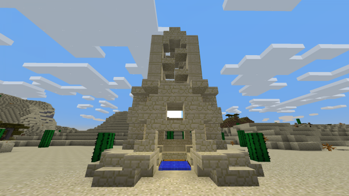 Small Desert Obelisk [Schematic Only] Minecraft Map