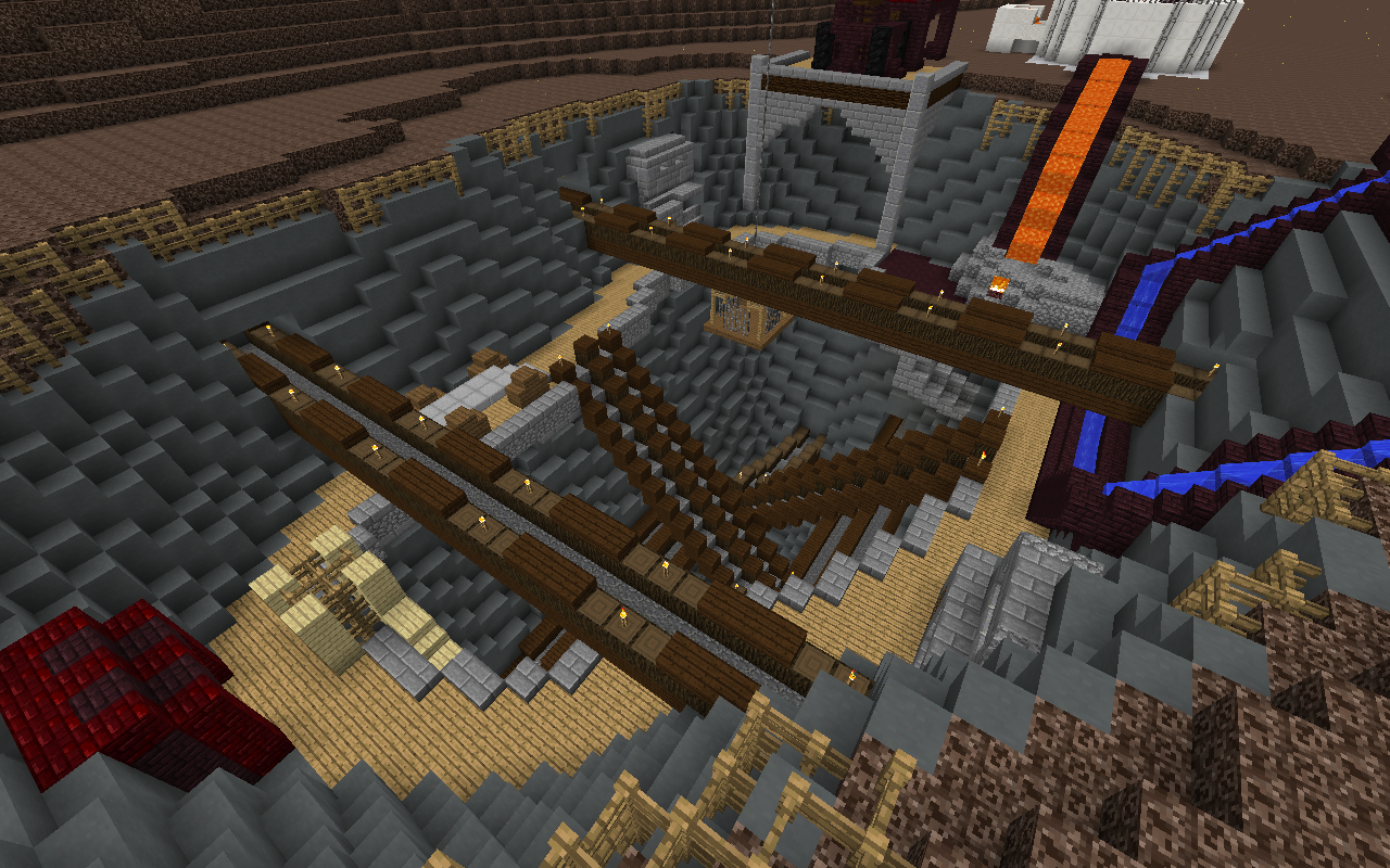 Land of Eternal Strife: Slavers of the Black Mountains Quarry Minecraft Map