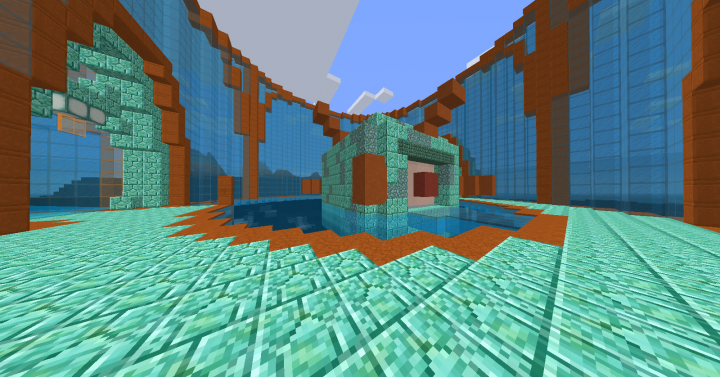 Underwater base Minecraft Map
