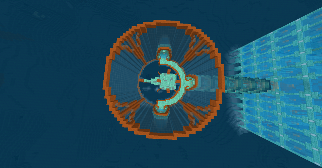 Underwater base Minecraft Map