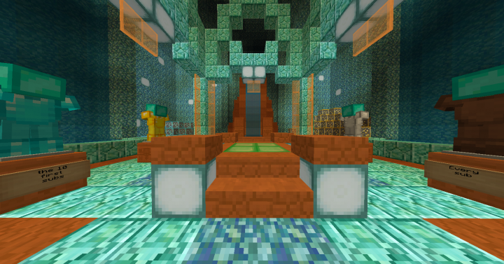 Underwater base Minecraft Map