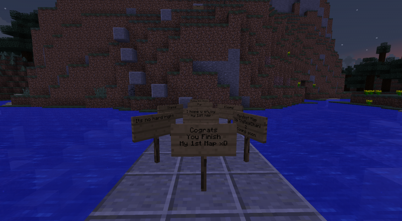 Hardest Map by TheRealDhani Minecraft Map