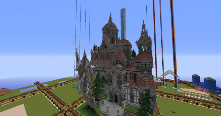 Nerevia Palace (75x75) Plot Build Minecraft Map