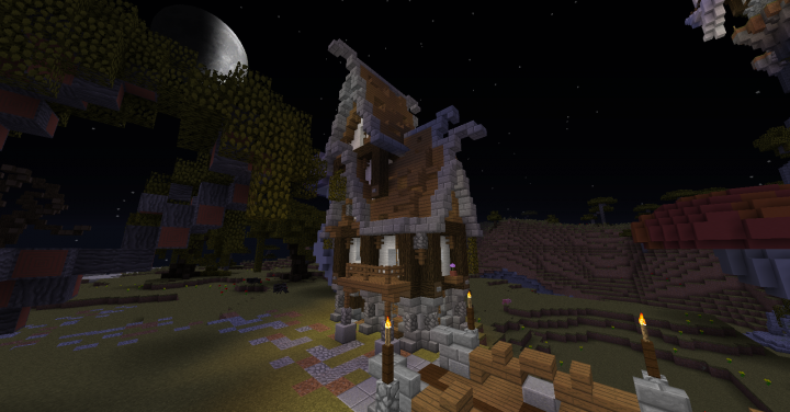 Small Steampunk House Minecraft Map