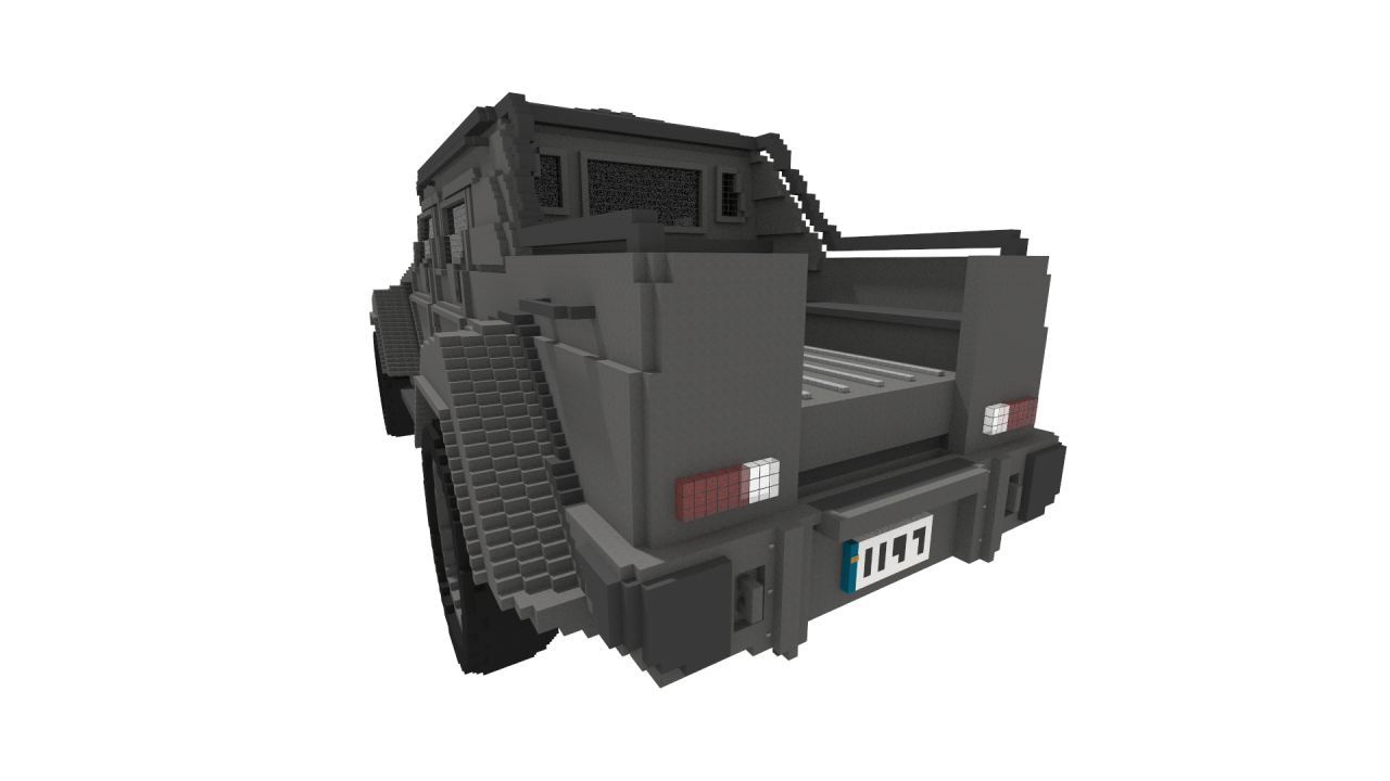 GTA Vehicle Insurgent | Realistic Car Minecraft Map