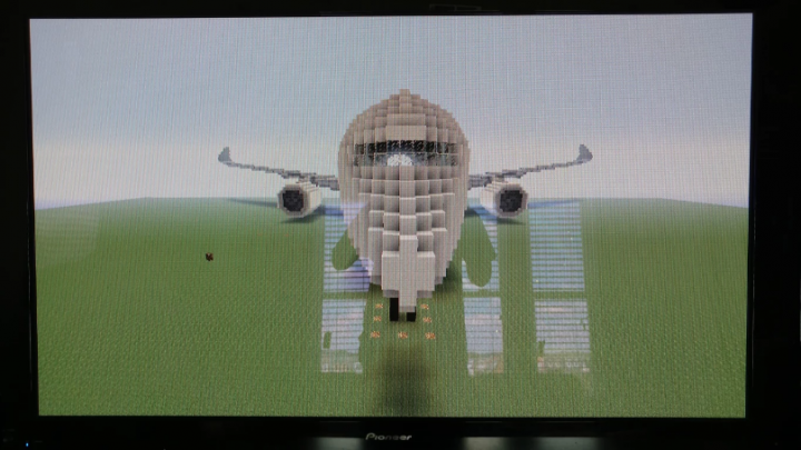 Airbus A350-900 XWB (MSN005, F-WWYB) Minecraft Map