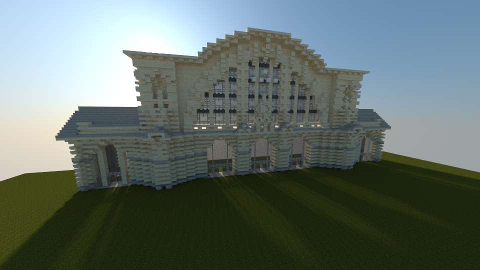 Frankfurt Hauptbahnhof (Frankfurt main station) Minecraft Map