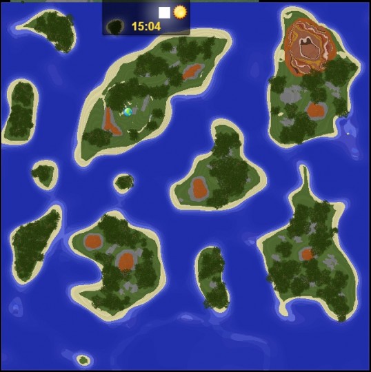 Dense Forest Island Adventure Map! Minecraft Map