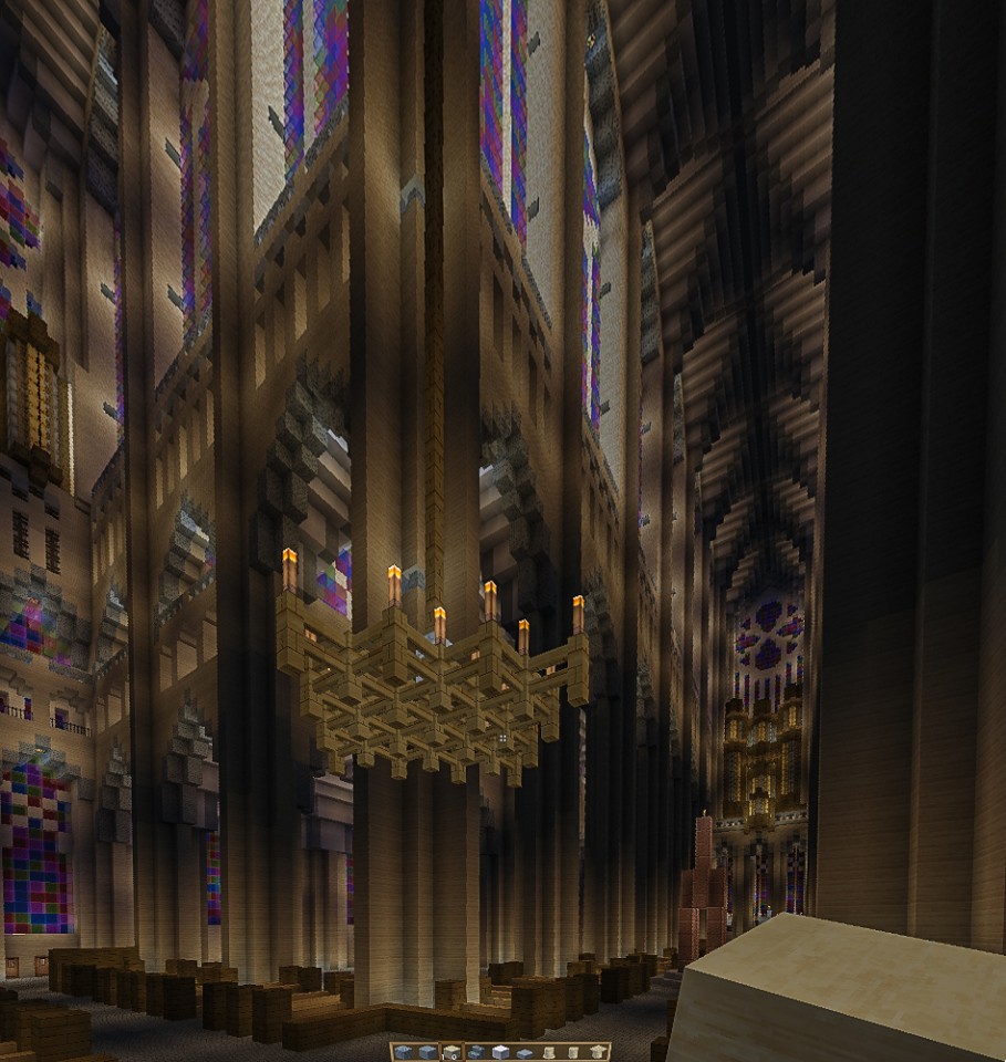 Huge Gothic Cathedral Minecraft Map